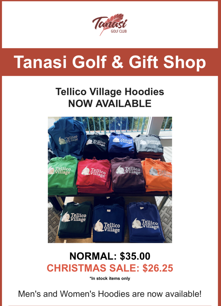 Tanasi Golf Shop Christmas Specials | Golf Tellico Village